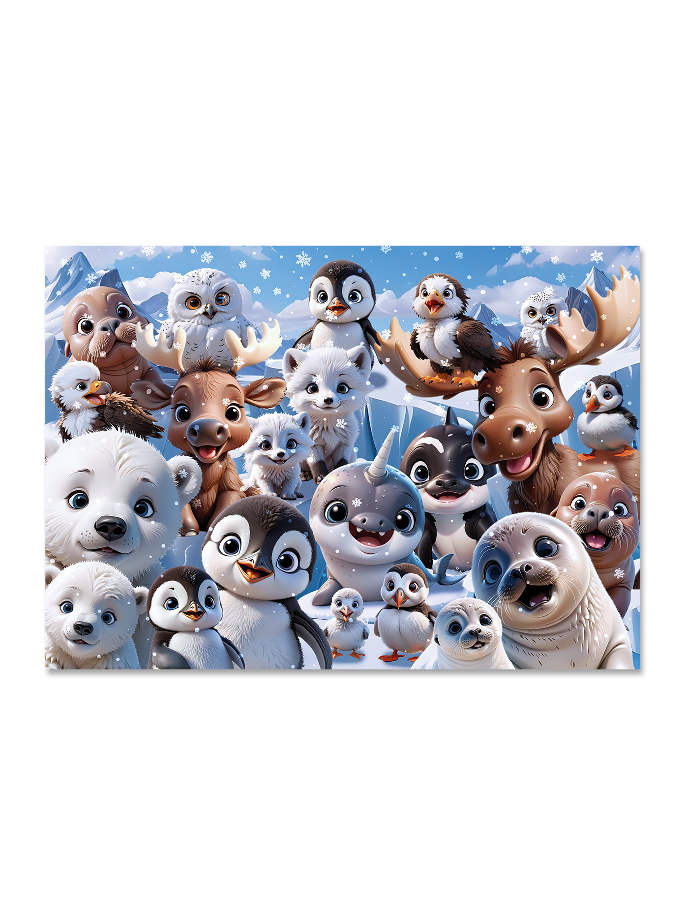 Artic Animals (100 Pieces) - Joker Games